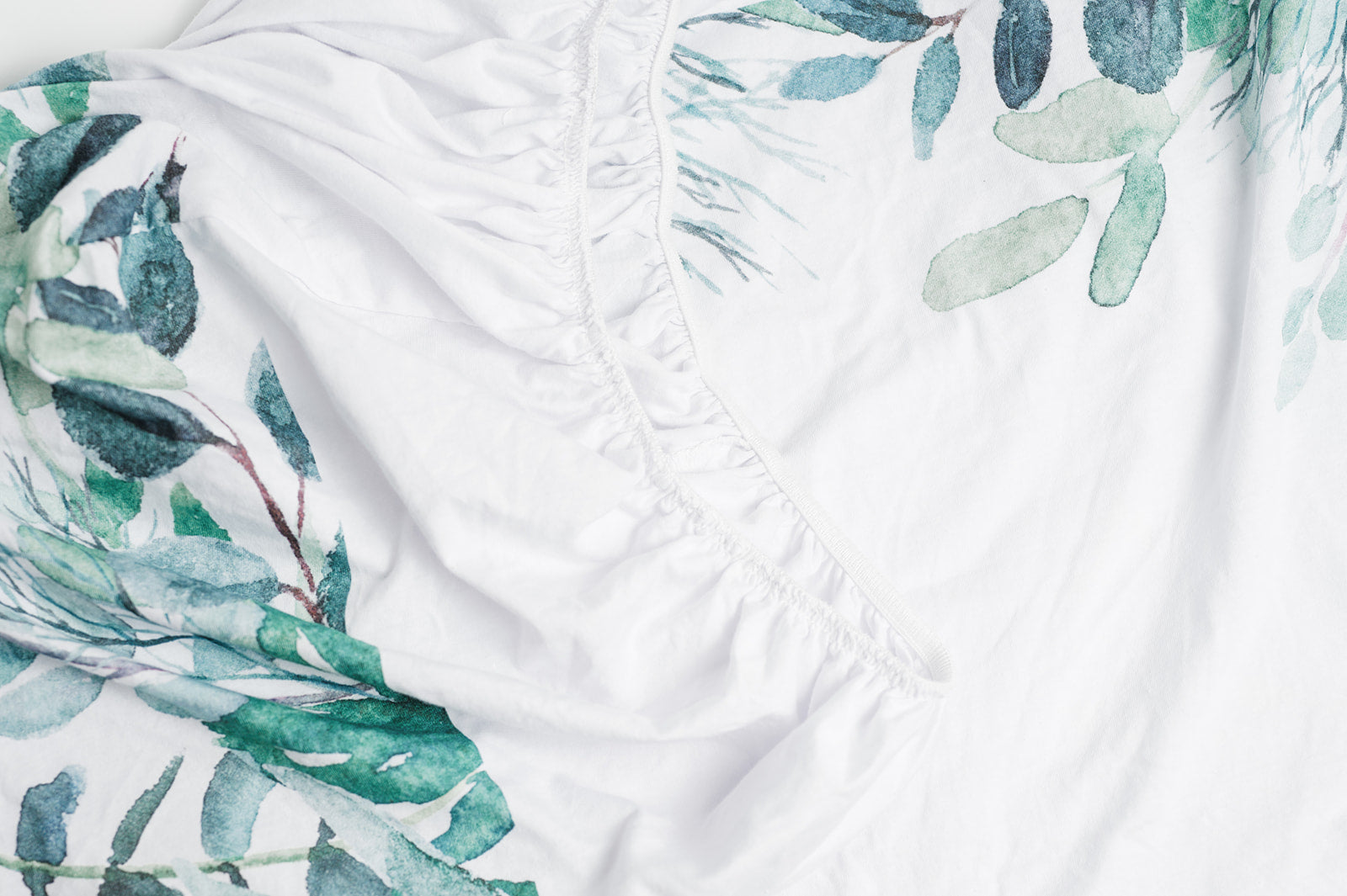 Leafy Gender Neutral Bassinet Sheet | Leafy Border | Cotton Bassinet ...